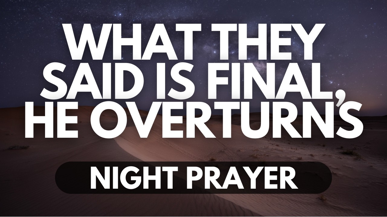 God Will Make a Way | Night Prayer for Divine Intervention - YouTube