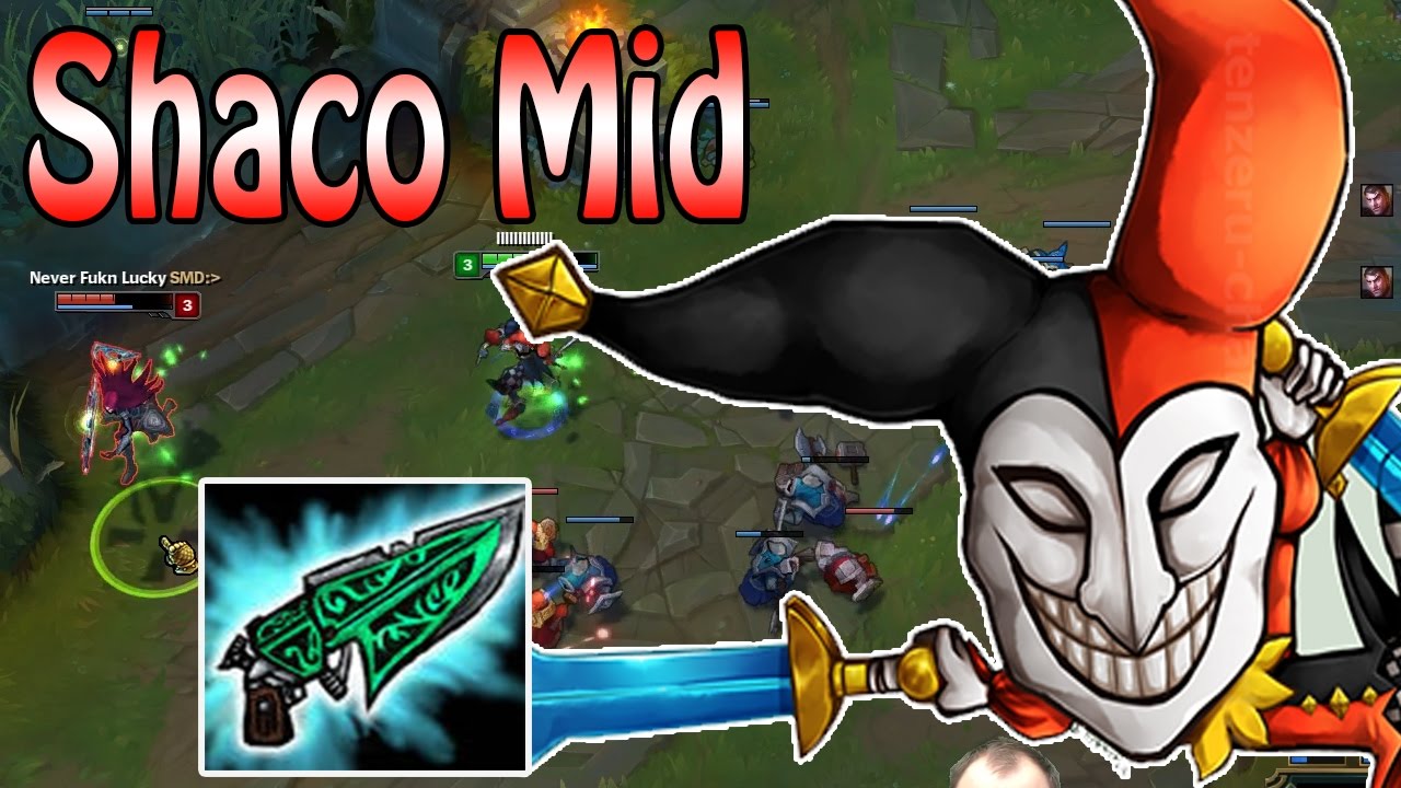 LOL - GUNBLADE SHACO MID - EXHAUST + IGNITE - YouTube