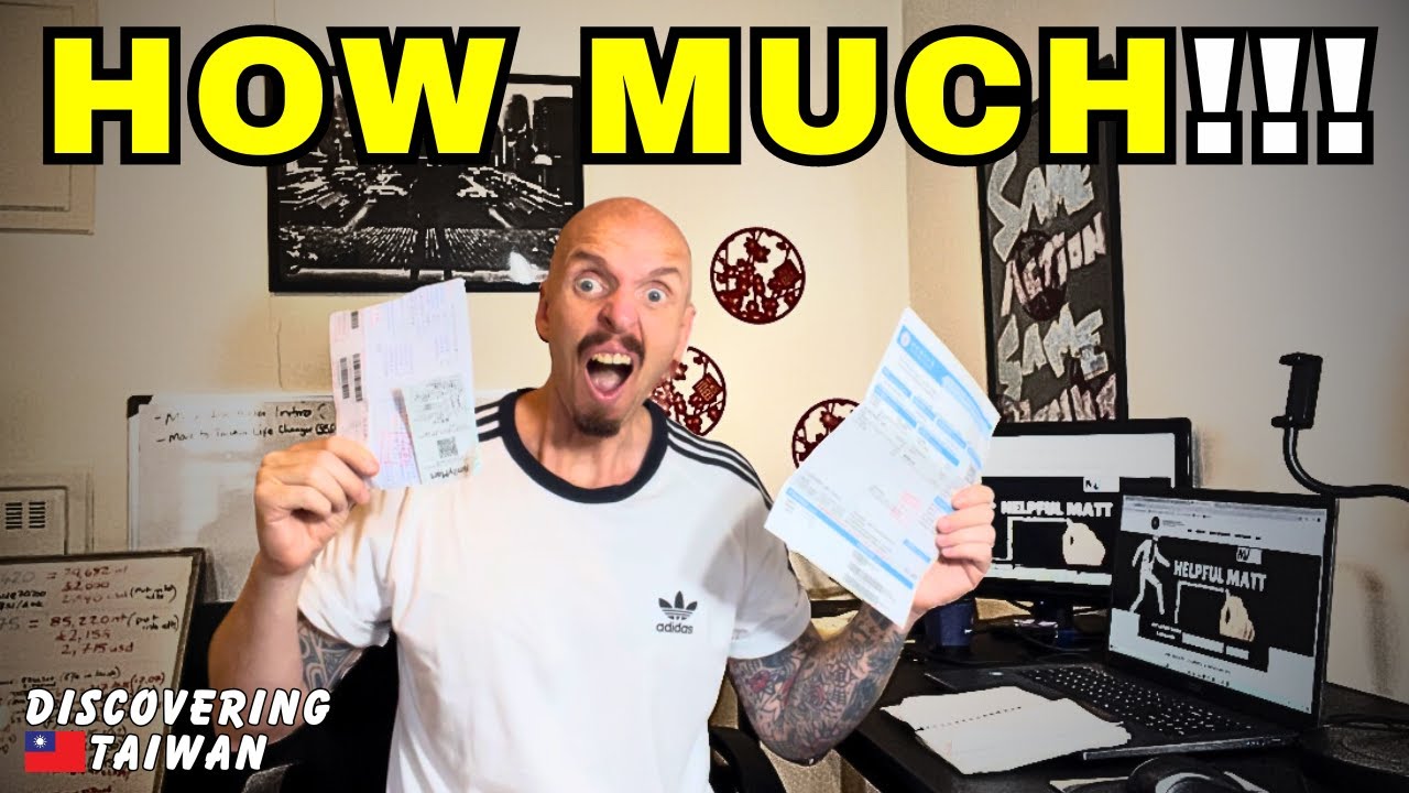 My Taipei Electric & Gas Bill for March to May 🇹🇼 Taiwan Life - YouTube