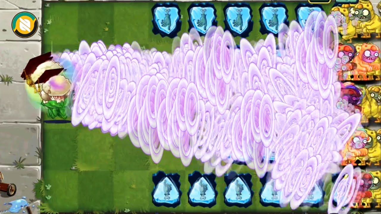 100 Plants Max Level Vs 150 Spring Imp Zombie !! Plants Vs Zombies 2 ...
