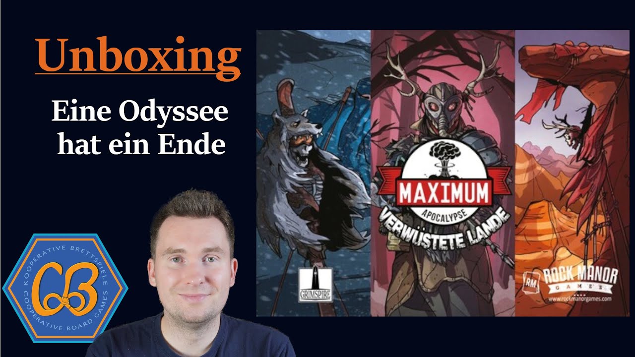 Unboxing... Maximum Apocalypse: Verwüstete Lande - Endlich da und ...