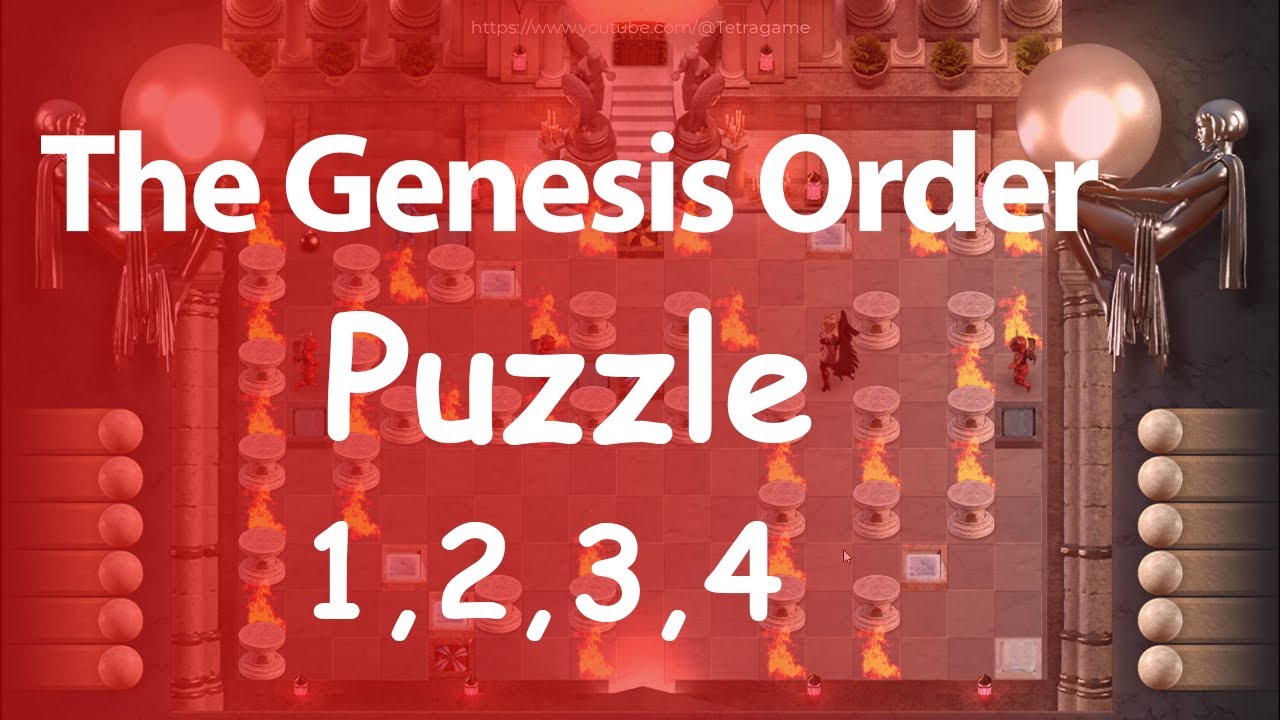 The Genesis Order puzzle 1 , 2 , 3 , 4 Walkthrough - YouTube