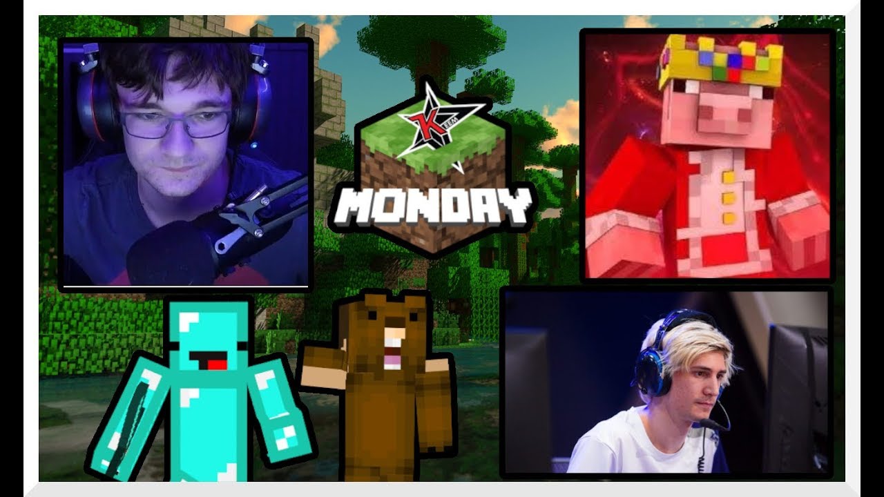 Minecraft Monday Week 11 Highlights Best Moments | Skeppy | A6D | xQc ...