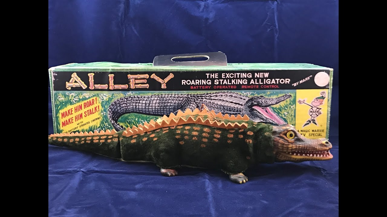 Alley - the Exciting New Roaring Stalking Alligator, Japan Battery ...