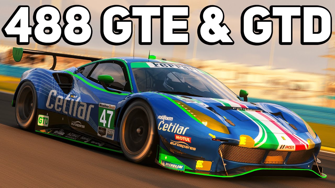 The NEW Ferrari 488 GTE / GT3 Evo For Assetto Corsa!! - YouTube