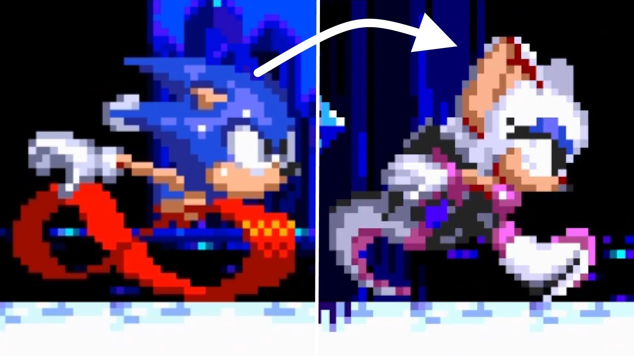 Rouge the Bat in Sonic 3 A.I.R. ~ Sonic 3 A.I.R. mods ~ Gameplay - YouTube