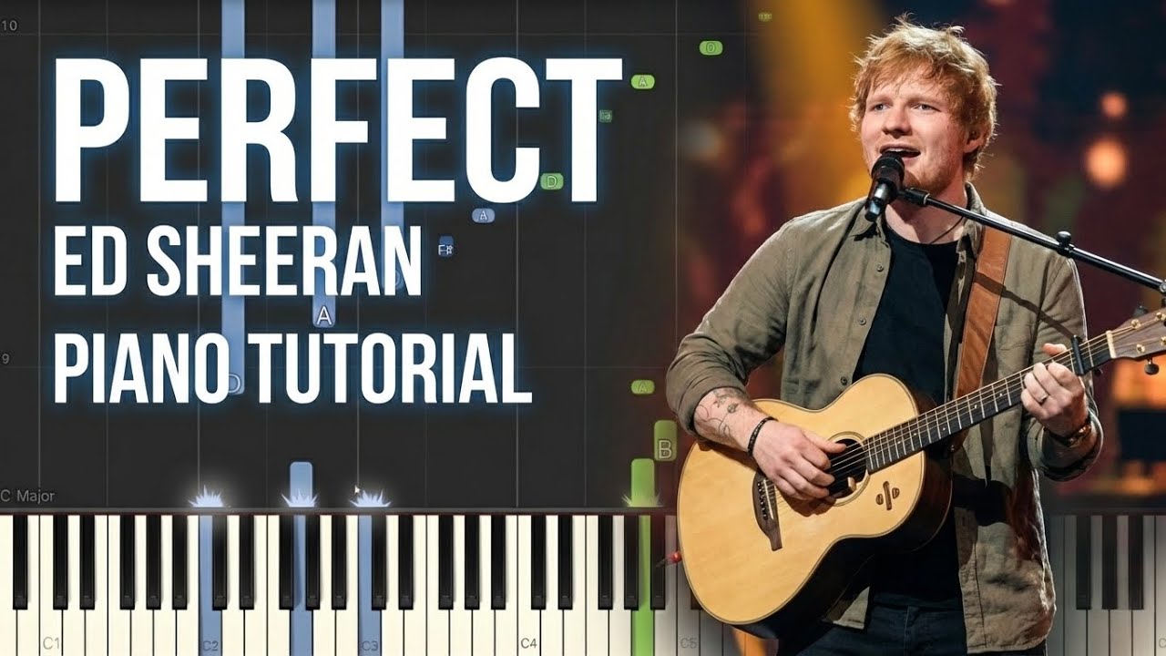 Perfect - Ed Sheeran | EASY Piano Tutorial - YouTube