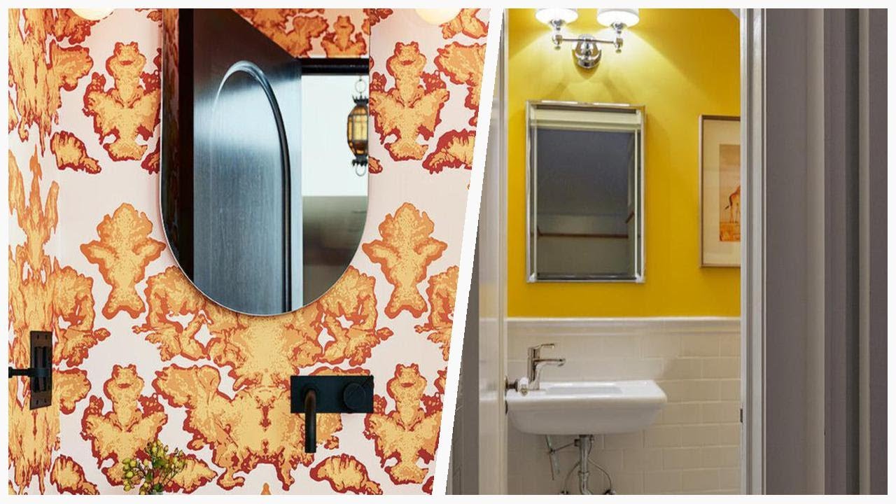 Chic Black & Yellow Powder Room Transformations | Designer CheatSheet
