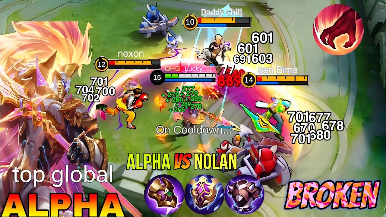 BUILD DAMAGE AND LIFESTEAL ! ALPHA 1 TOP GLOBAL BUILD 2024 - YouTube