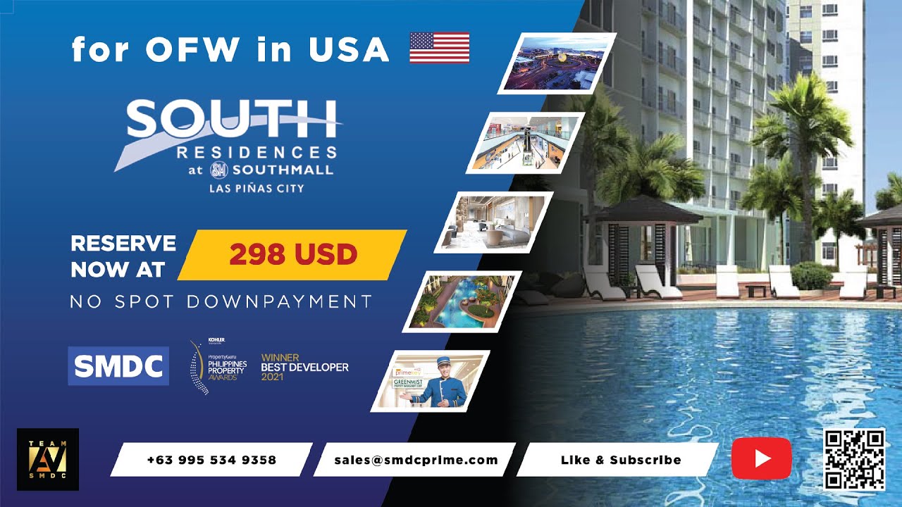 SMDC South Residences Walkthrough - YouTube