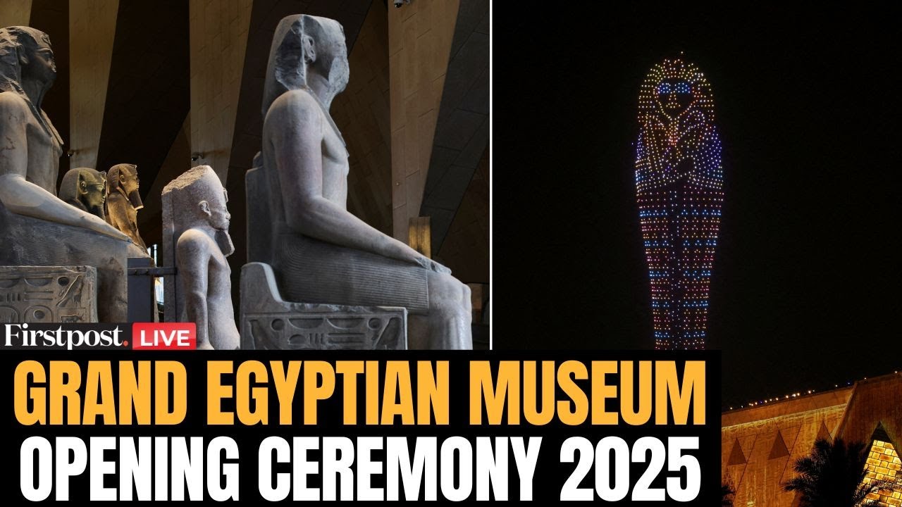Egypt Museum Opening LIVE: Grand Egyptian Museum Opens Near Giza ...