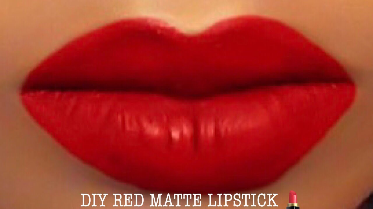 How To Make Homemade Red Lipstick | Lipstutorial.org