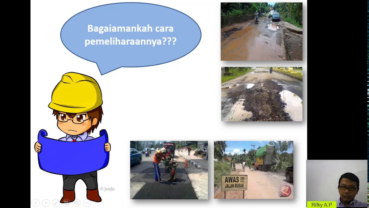 Jenis Kerusakan Jalan dan Metode Deteksi ., #11112020 - YouTube
