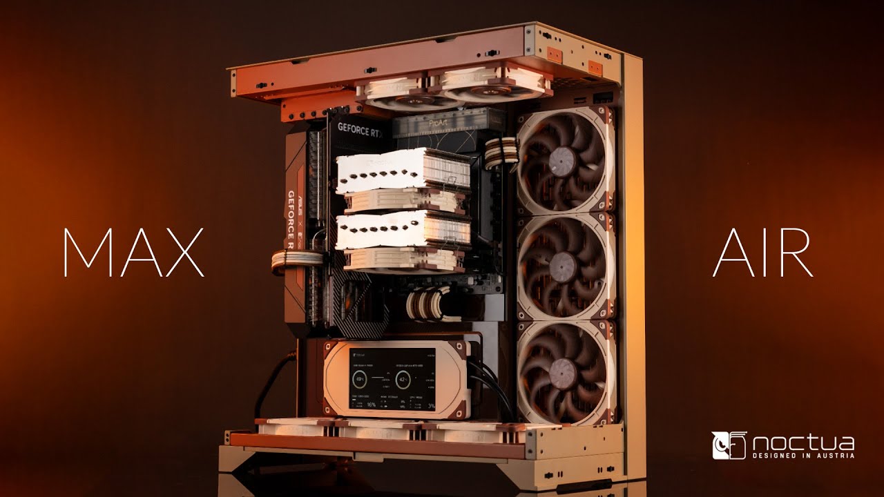 GOING FULL NOCTUA WITH THE ASUS X870E ProArt & NOCTUA NF-A14X25 G2 ...