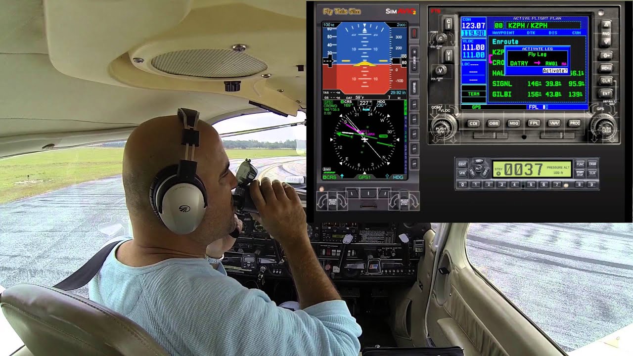 600' ceiling IFR Departure in a Piper Archer III - YouTube