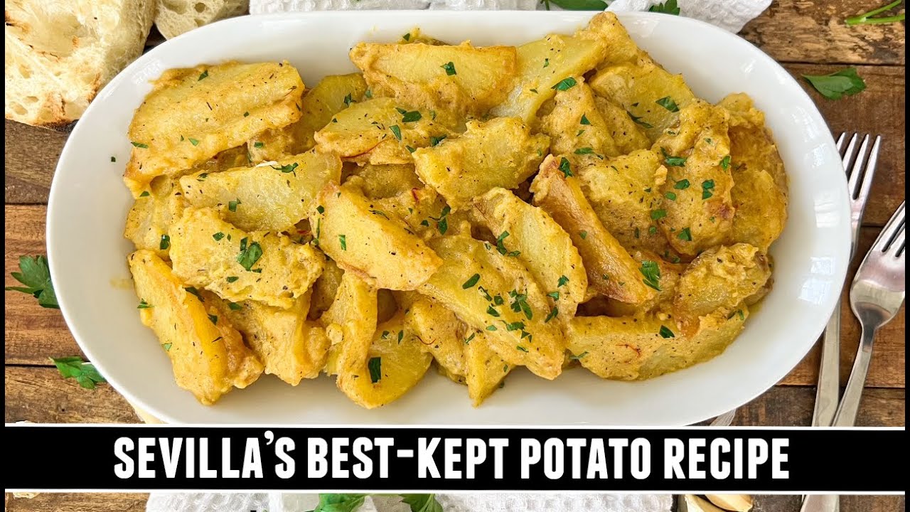 Sevilla's BEST-KEPT Potato Recipe | Spanish Patatas en Paseo Recipe ...