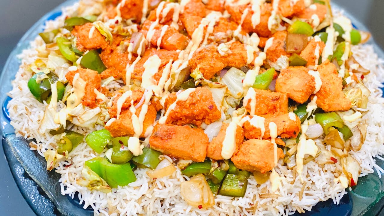 BBQ Chicken Rice - YouTube