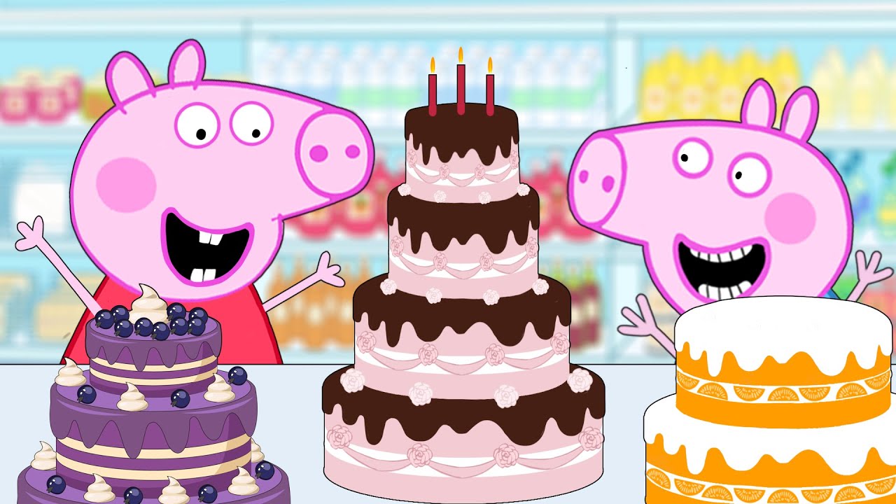 Peppa Mukbang: Eating With George Pig - Peppa Pig Animation - YouTube