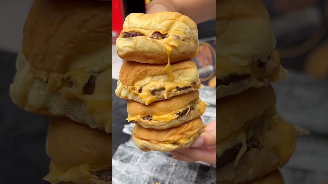 MINI SMASH BURGERS for the WIN from Burgers On B in NYC’s East Village ...