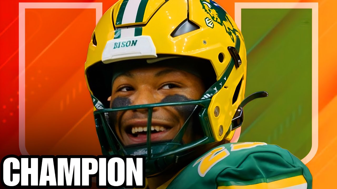 Miami adds Stud and Champion From the Transfer Portal (CharMar Brown ...