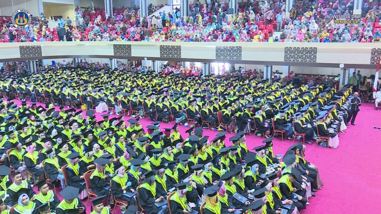 Wisuda Periode 118 Universitas Negeri Padang - 15 Maret 2020 - YouTube