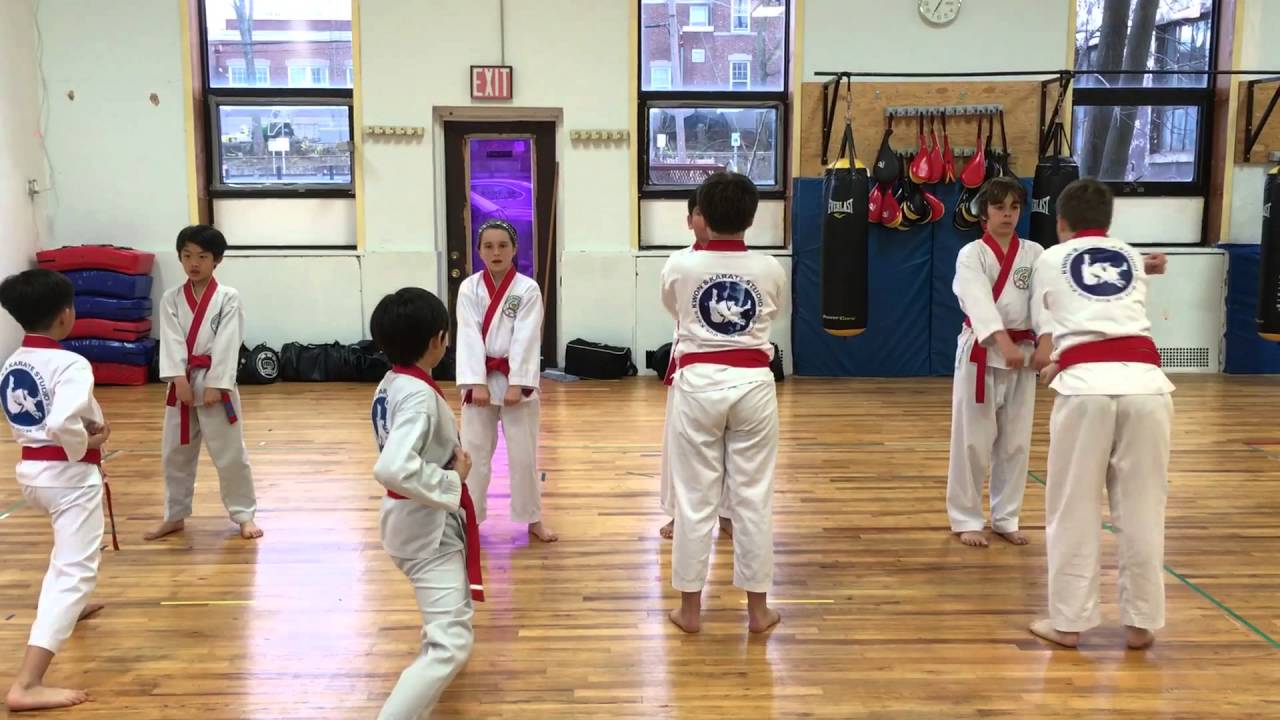 Martial Arts training One step sparring 1-9. - YouTube