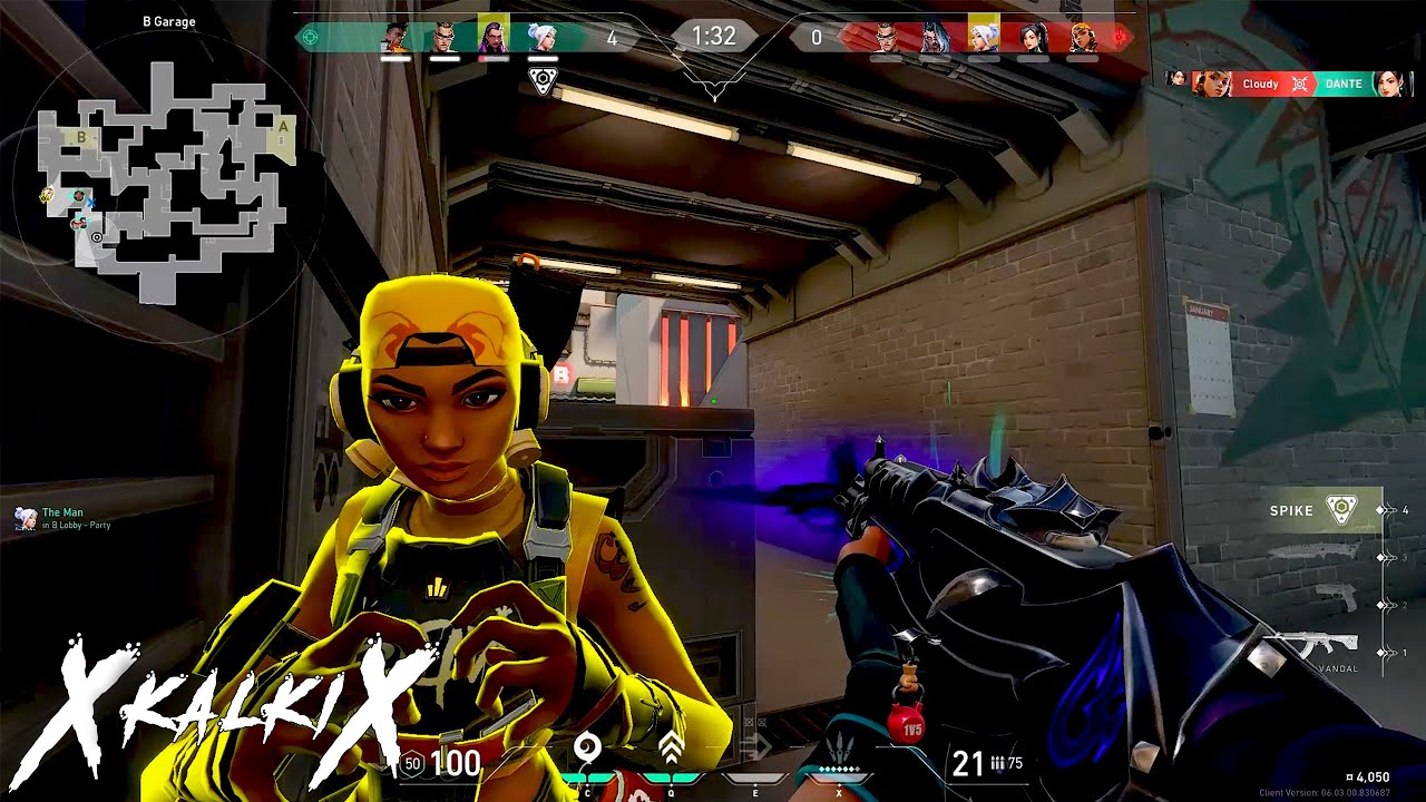 Raze Trying To Kiss Jett - YouTube