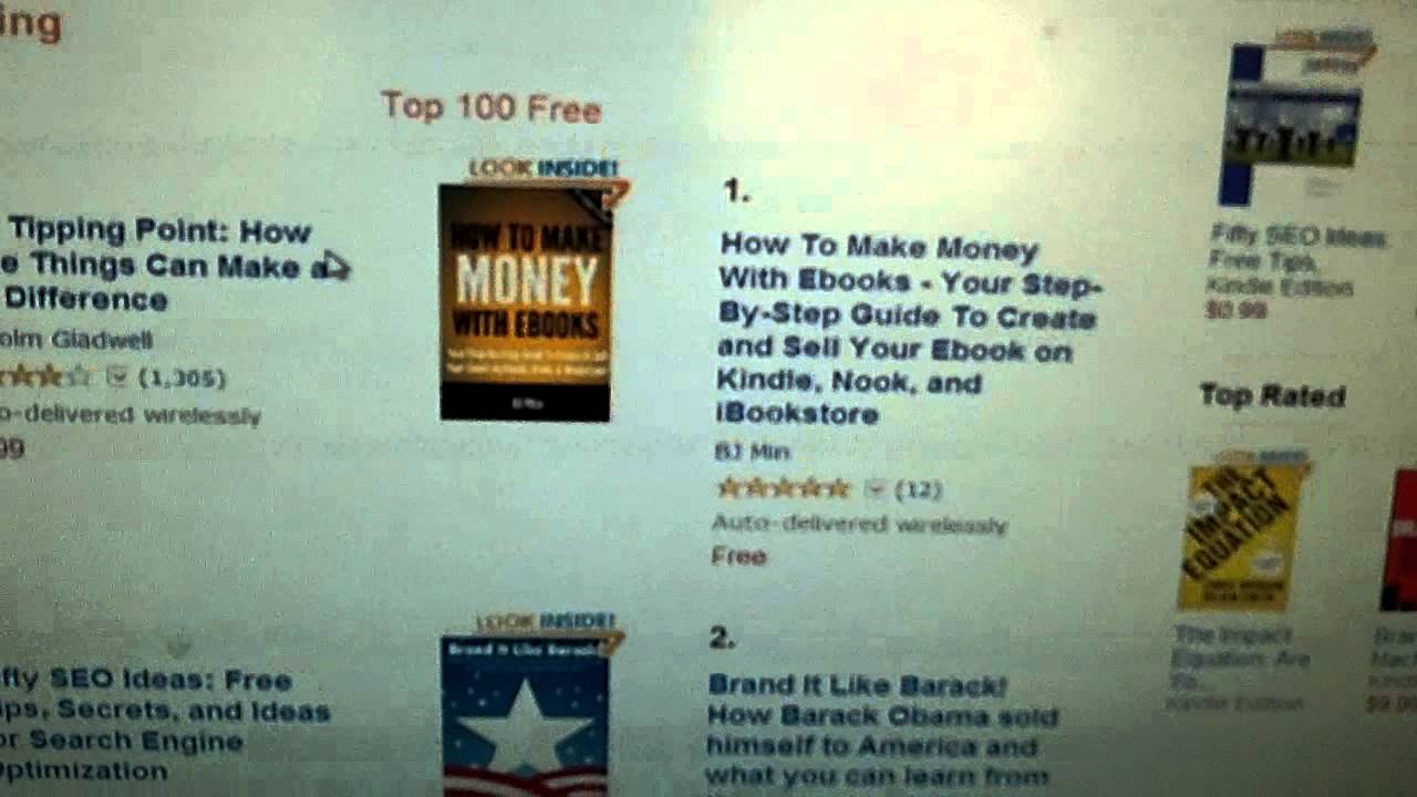 My Ebook Hits #1 on Amazon's Best Seller List on Business-Marketing ...
