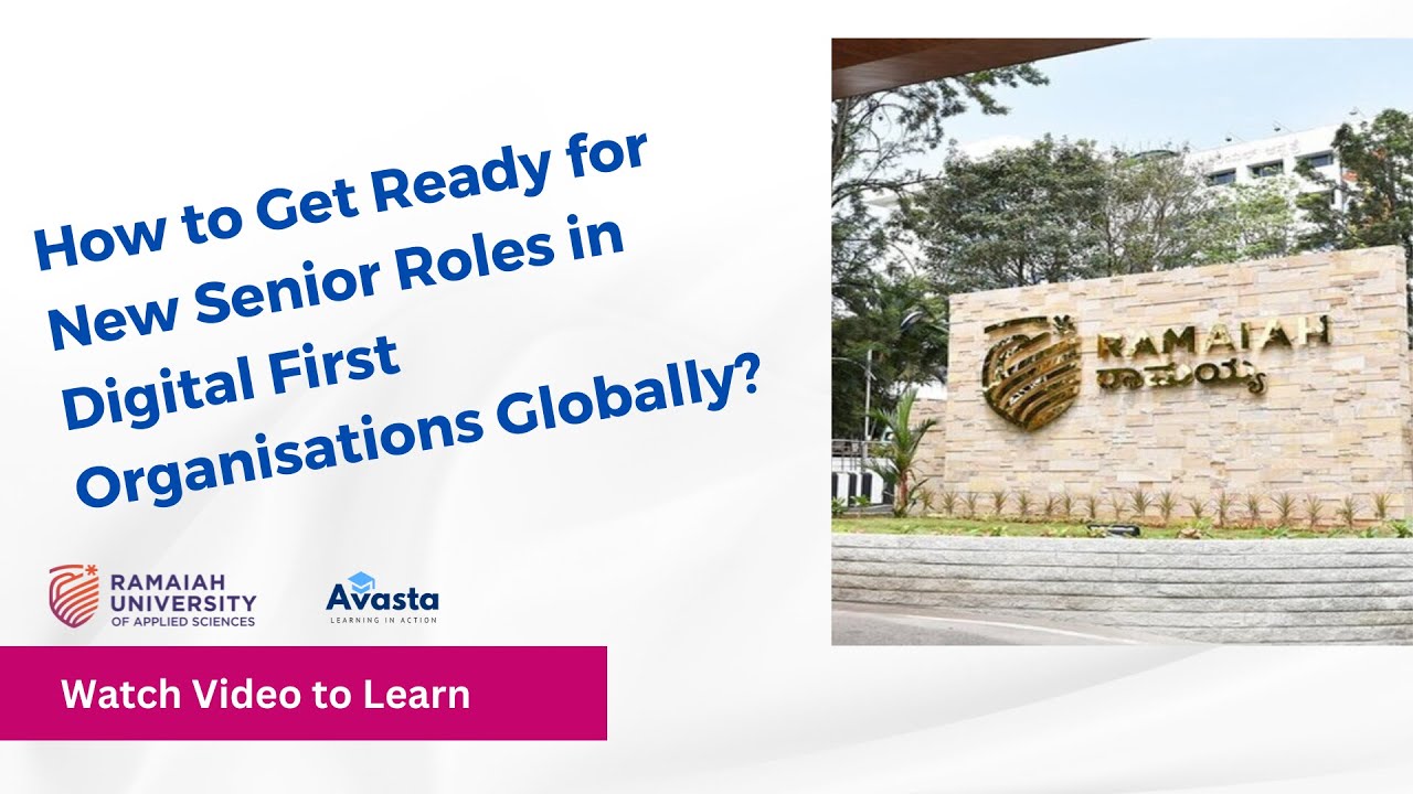 How to Get Ready for New Senior Roles coming up in Digital First ...