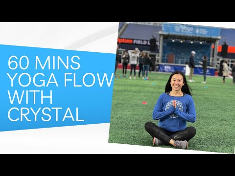 60 mins yoga flow with Crystal