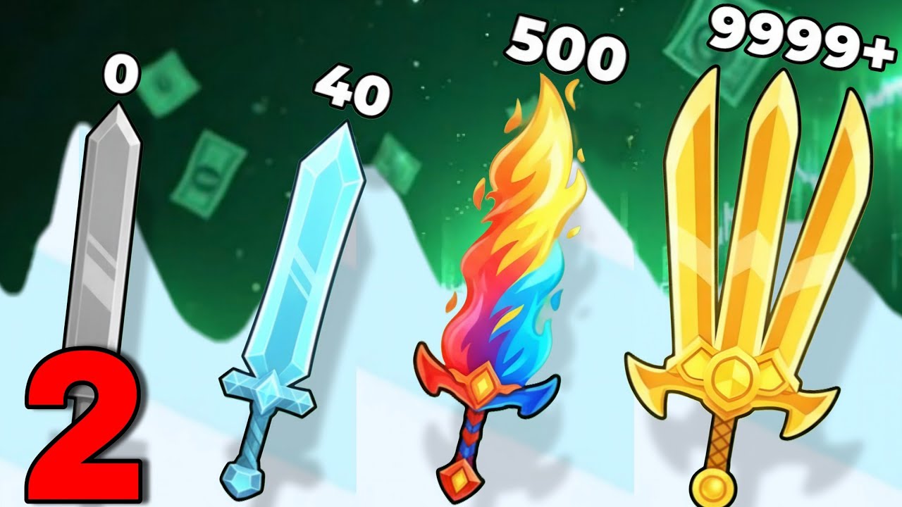⚔️ Epic Sword Evolution in Craft Sword 3D! Part 2 (Android, iOS) - YouTube