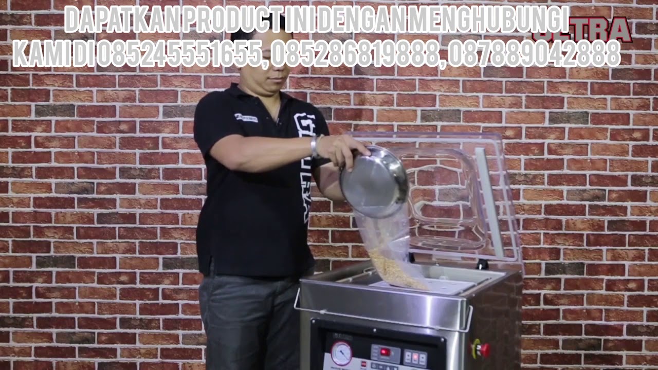 Turitorial Pemasangan dan Pemasangan Food Vacuum Packaging Machine ...