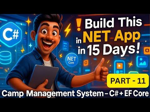 Camp Management Part 11 - RDLC | Using Dataset | ASP DOT NET CORE 8 MVC | ENTITY FRAMEWORK CORE ...