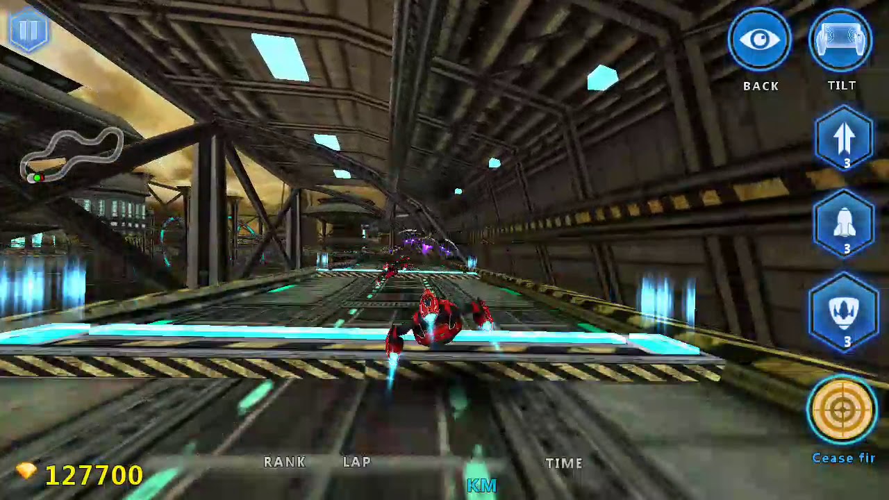 Space Racing 3D. Play Level 1 and cross it. ENTERTAINMENT PEN - YouTube