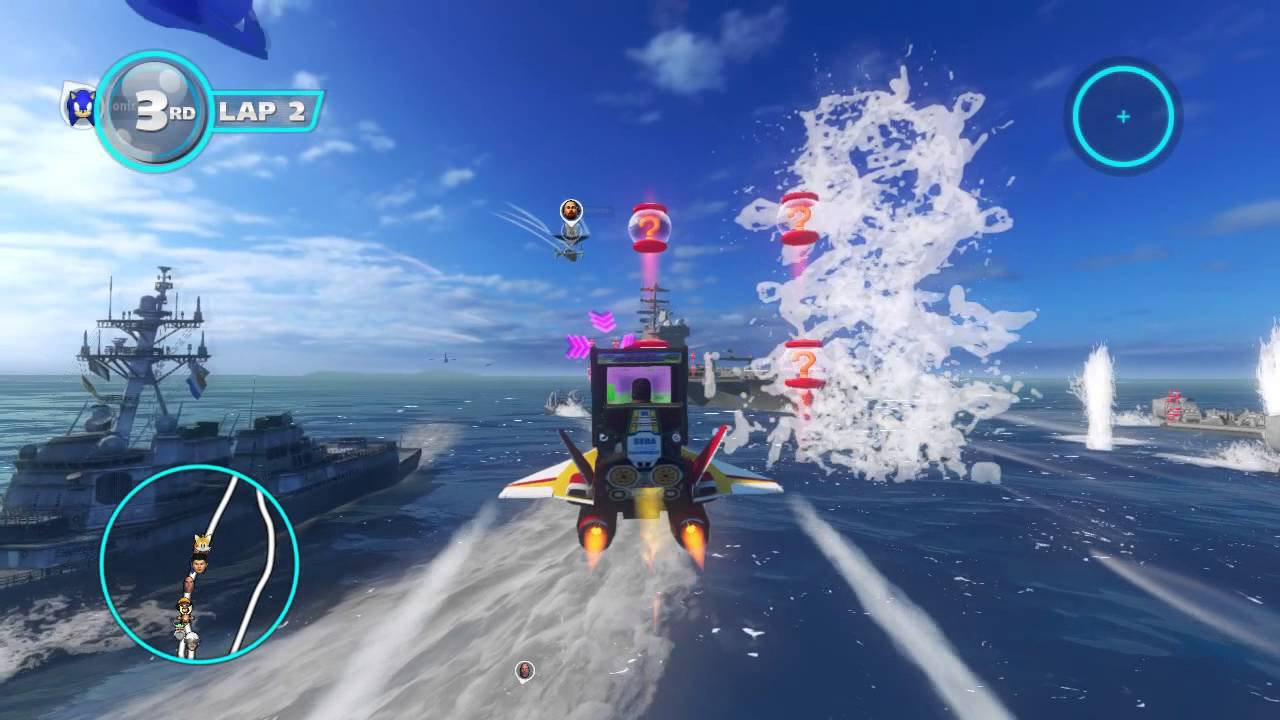 Sonic & All-Stars Racing Transformed Ryo Gameplay - YouTube