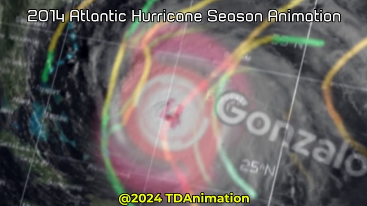 2014 Atlantic Hurricane Season Animation (REUPLOAD) - YouTube