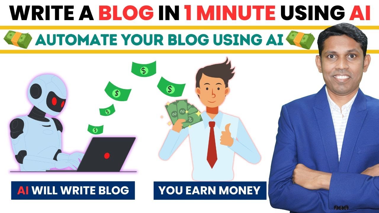 How to Automate Your Blog Using AI. One Click Blog Post Writer 2024 ...