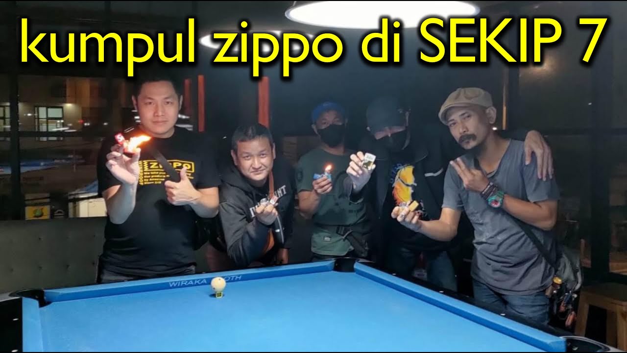 Serunya Kumpul senior pehobi zippo di SEKIP 7 Bar & Pool Jakarta Main ...
