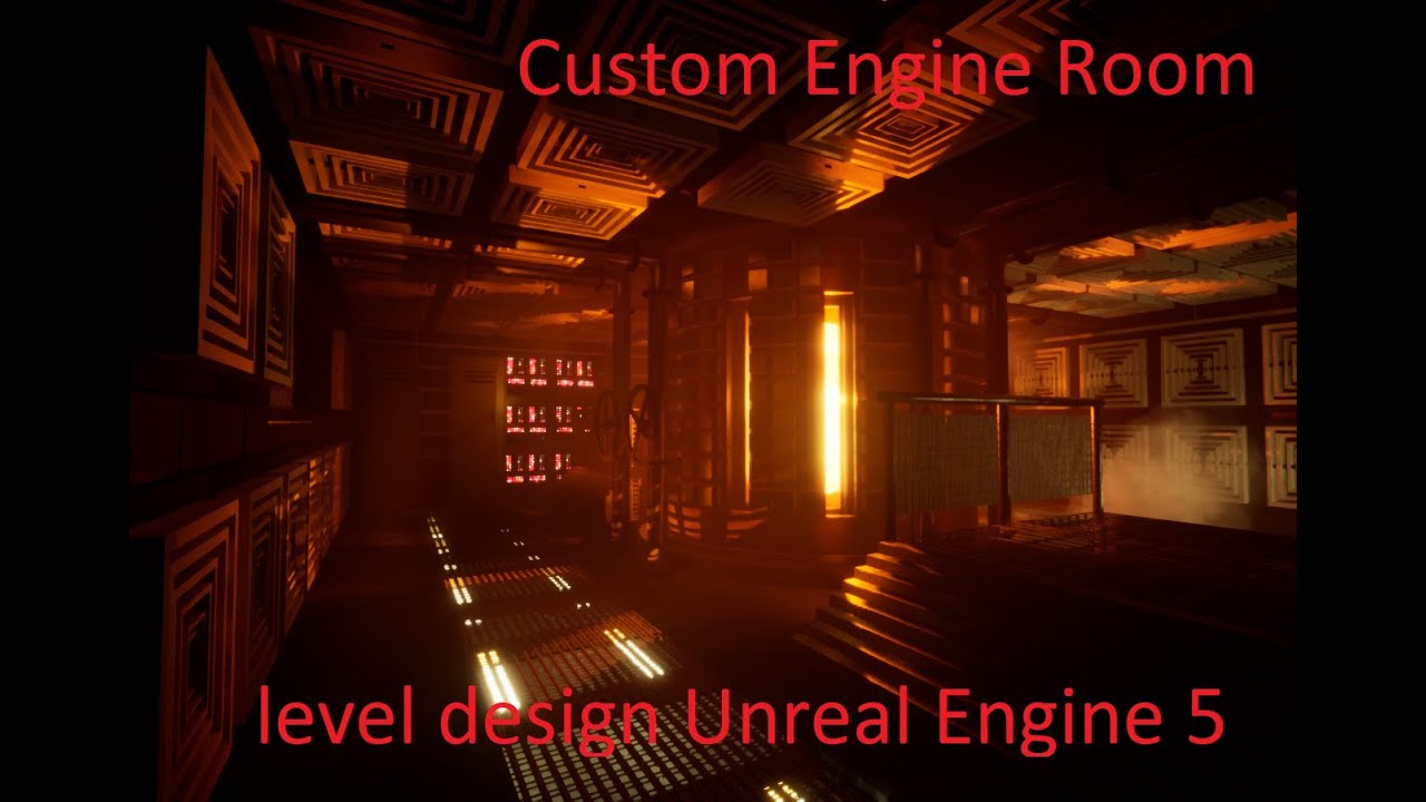 Level Design " Custom Engine Room " Alien Isolation 2 Fan Game - YouTube