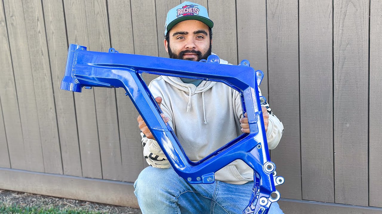 How to Powder Coat a Surron for Less Than $500 - YouTube