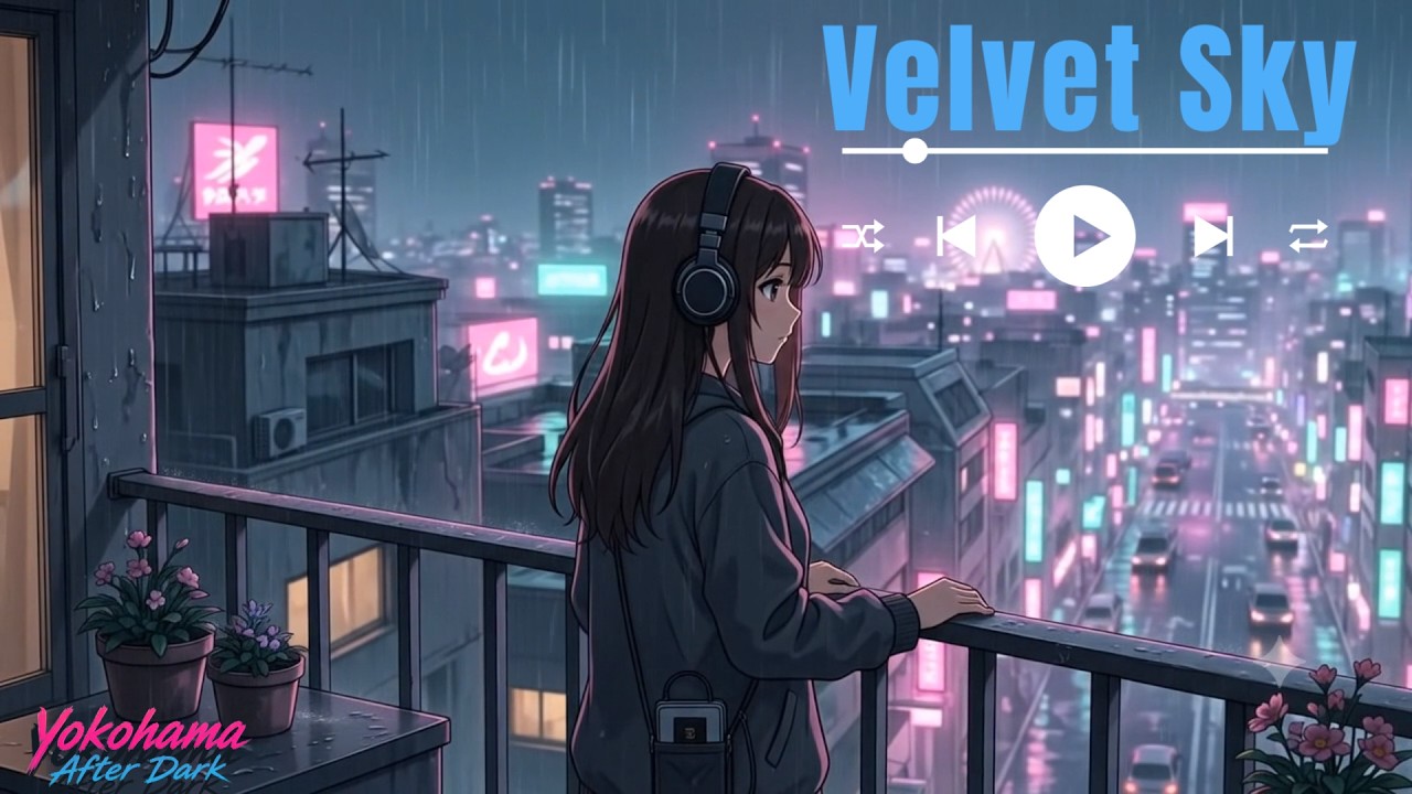 Velvet Sky — Synthwave / Chillwave | Yokohama After Dark - YouTube
