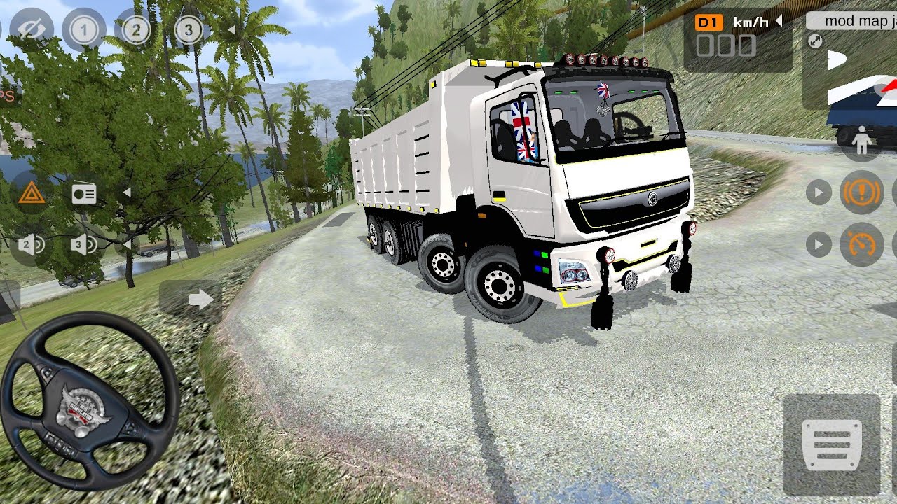 Heavy dumper truck load vehicle truck bus simulator Indonesia Android ...