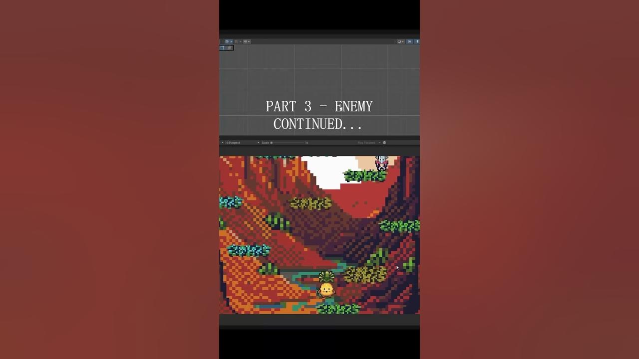 Making a Game Using AI Random Suggestions (Pineapplemania Part 3 - Enemy Continued) #shorts # ...