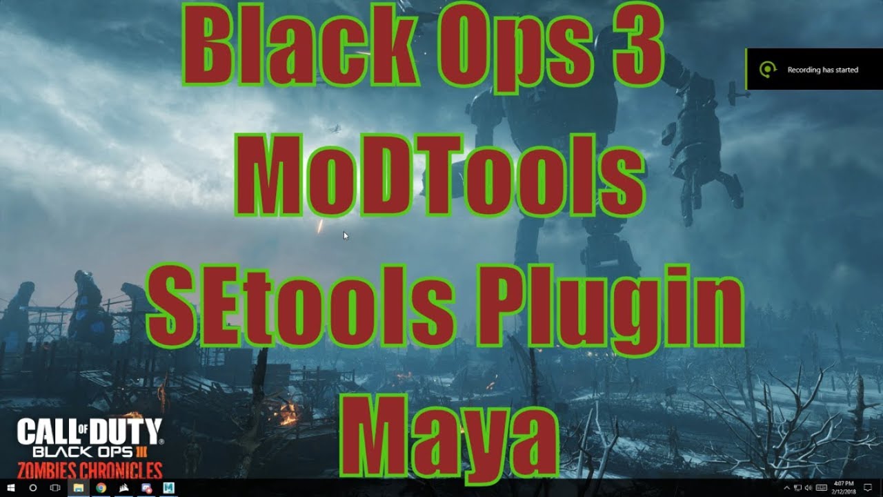How To ADD Call Of Duty Plugin For Maya (SETools) - YouTube