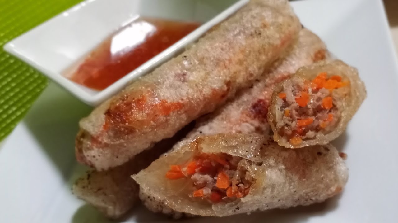 Vietnamese Crispy Spring Rolls - YouTube