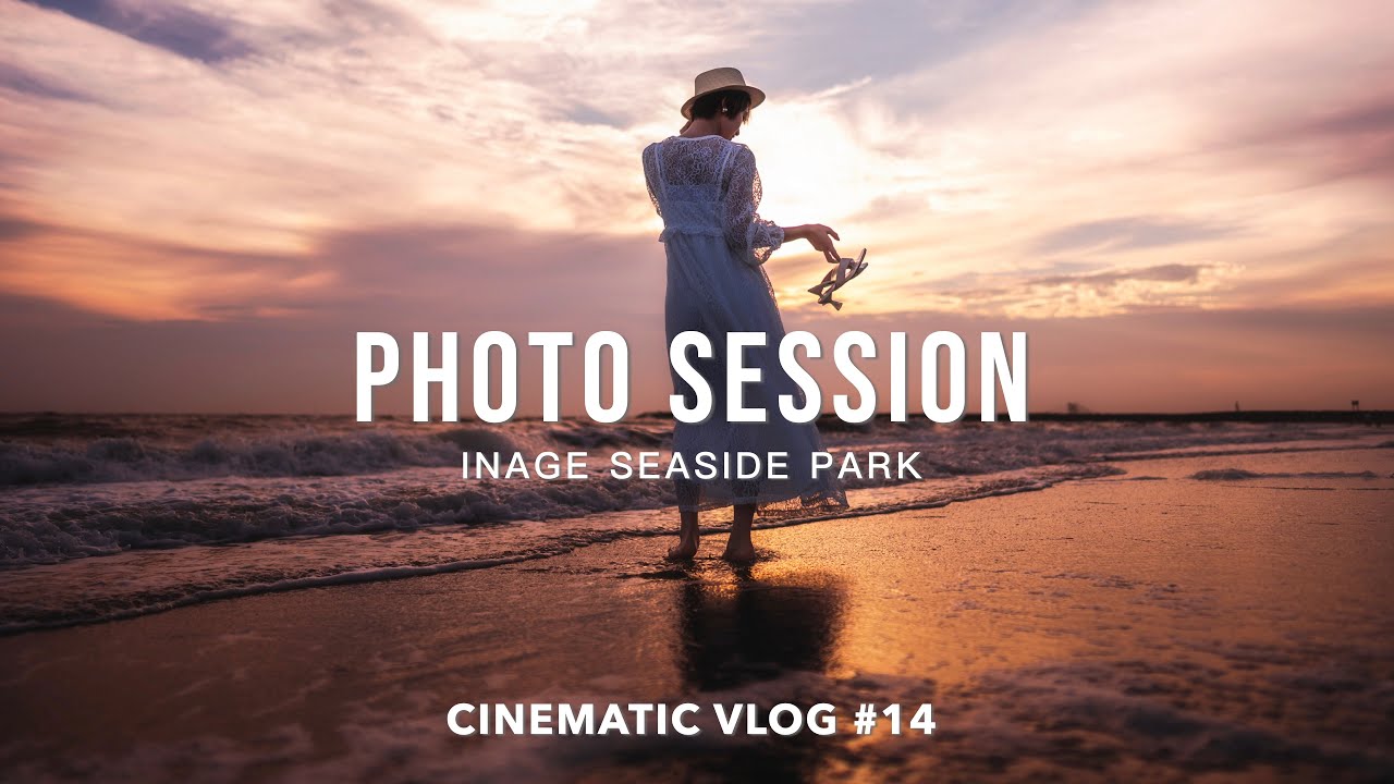PHOTO SESSION - INAGE SEASIDE PARK - CINEMATIC VLOG #14 : in Chiba ...