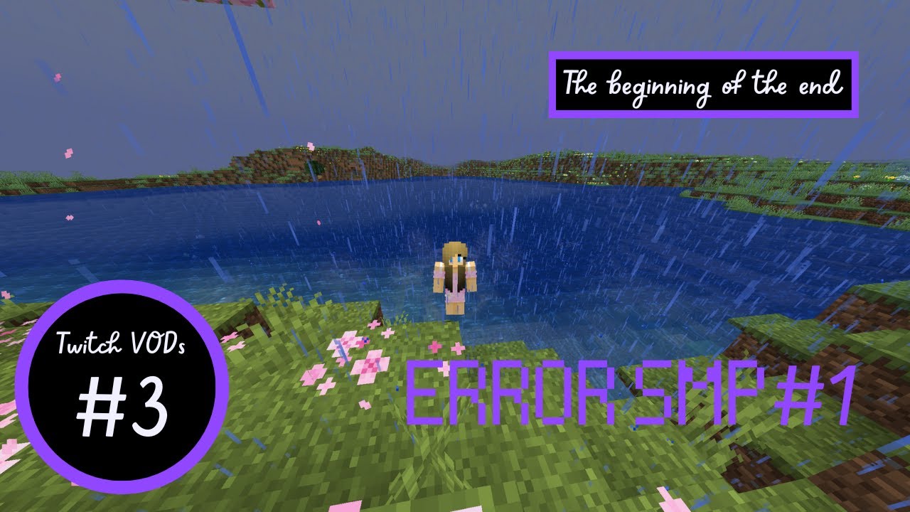 [Twitch VOD] The beginning of the end | Error SMP Stream #1 - YouTube
