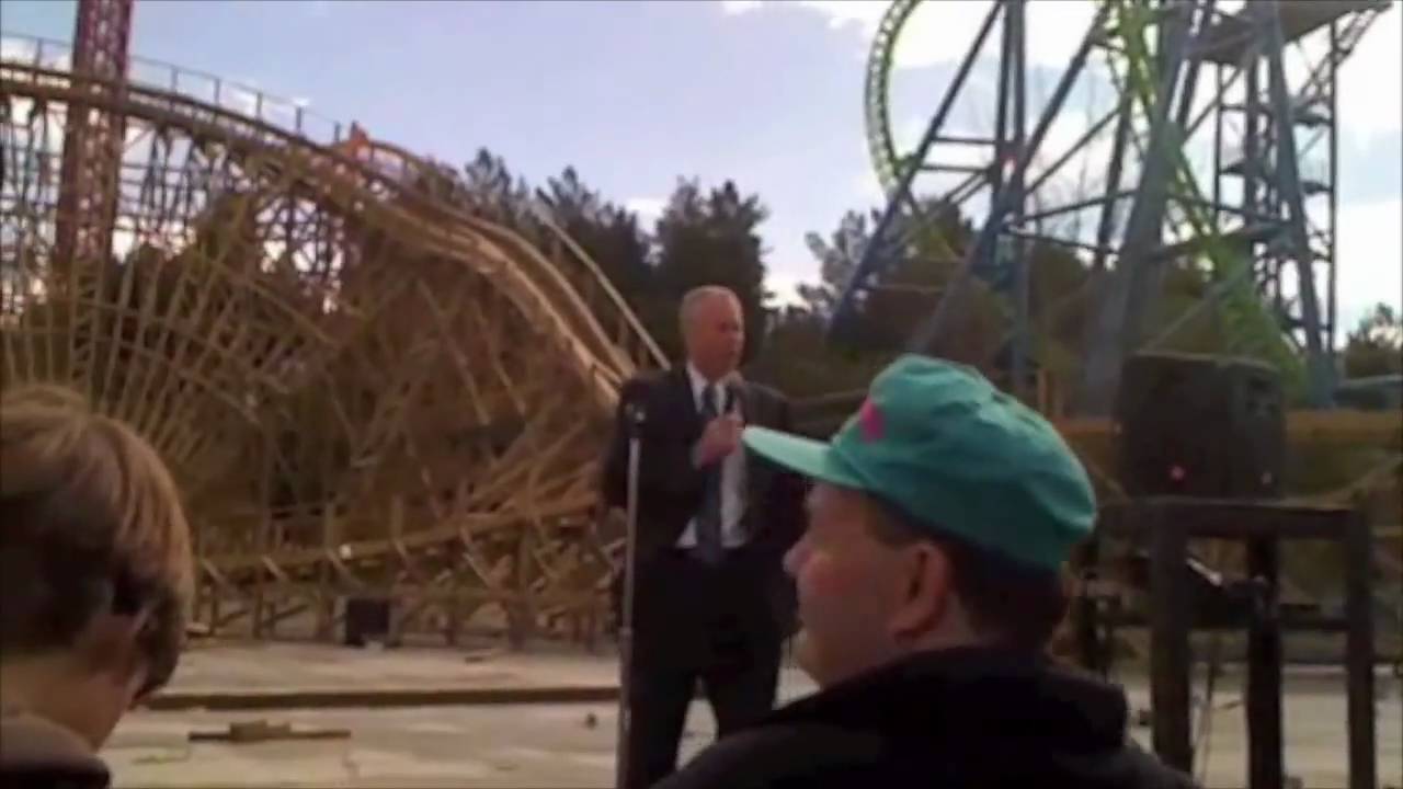 Terminator Salvation: The Ride Six Flags Magic Mountain Construction ...