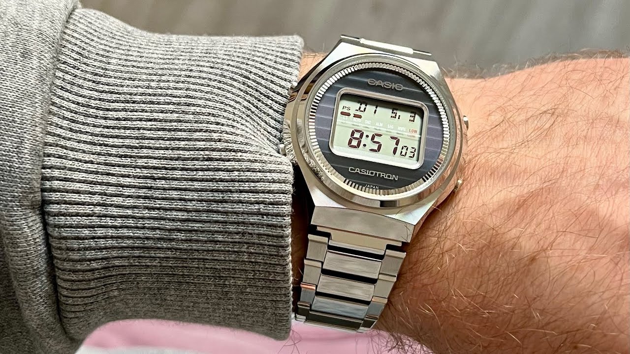 A quick function check - Casiotron TRN-50 50th Anniversary Edition ...