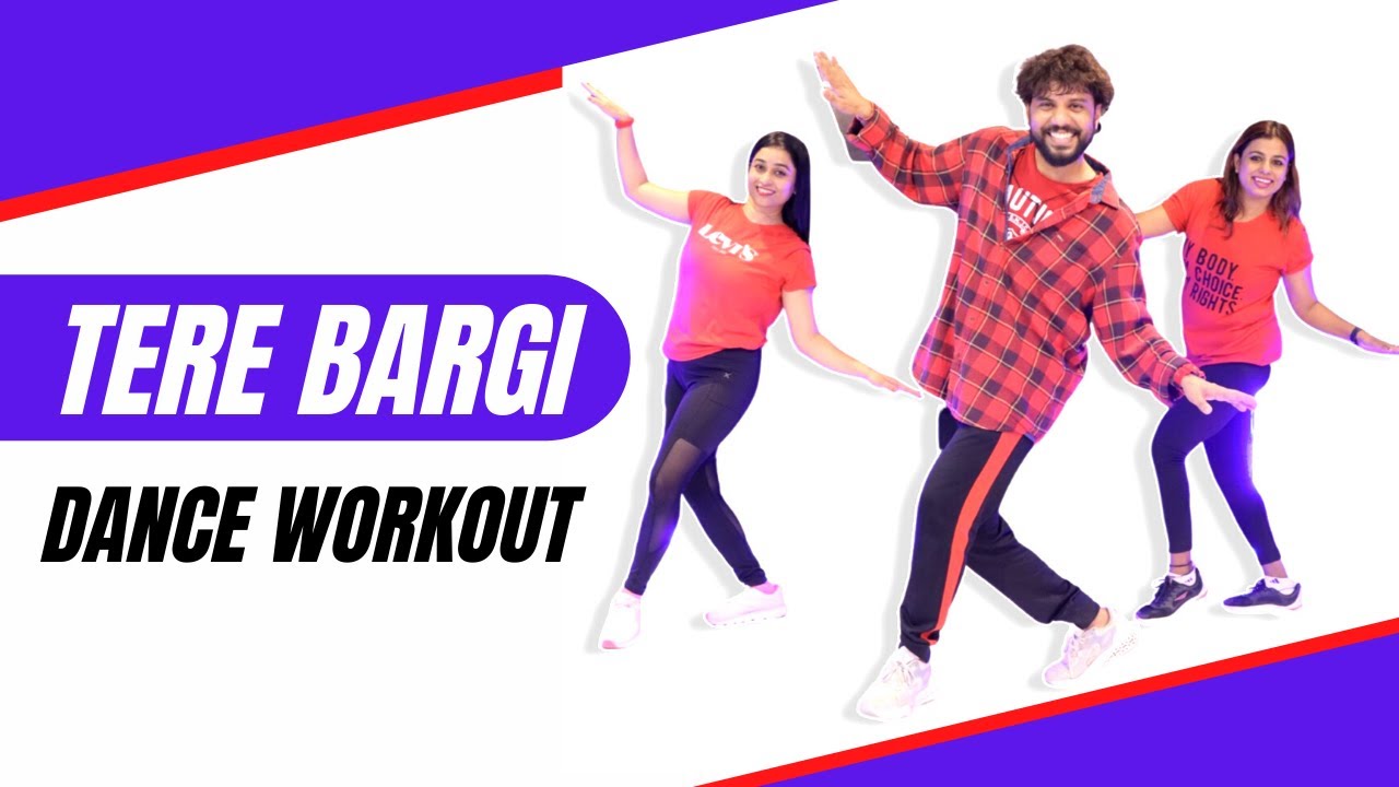 Tere Bargi Dance | Diler Kharkiya | BEGINNERS Dance Workout |FITNESS ...
